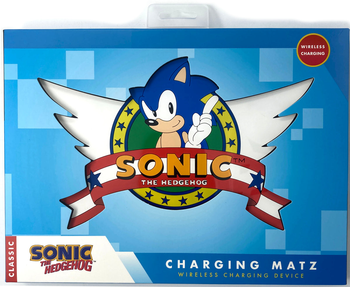 Sonic The Hedgehog Wireless Charging Mat – Insert Coin Toys