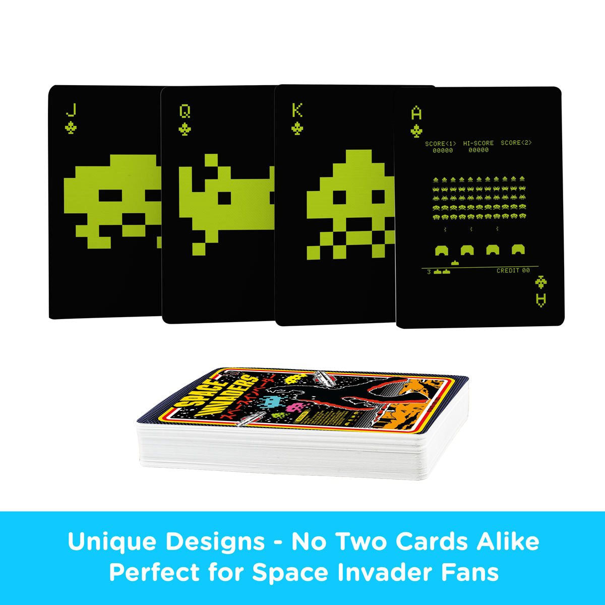 Space Invaders Playing Cards – Insert Coin Toys
