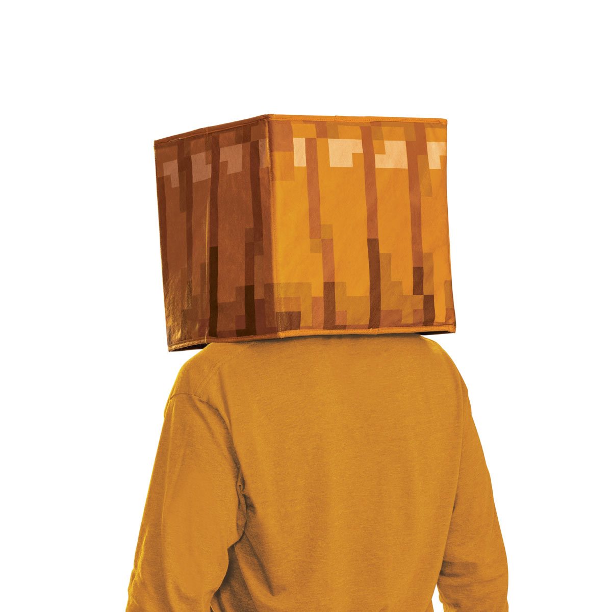 Minecraft Jack O'Lantern Block Head Costume Roleplay Mask – Insert Coin ...