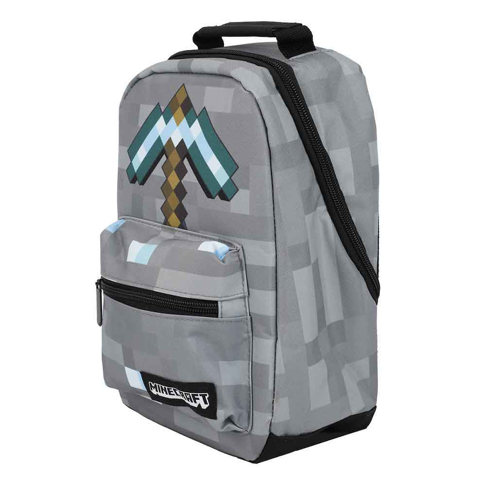 Minecraft Axe Double Compartment Insulated Lunch Box – Insert Coin Toys
