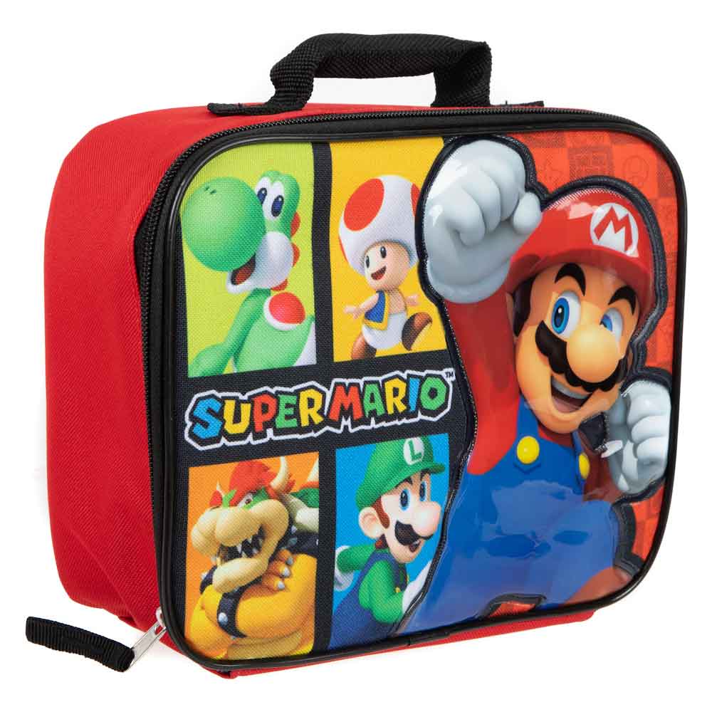 Super Mario Icons Insulated Lunch Box – Insert Coin Toys