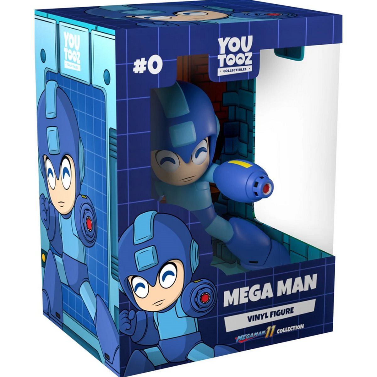 Mega Man 11 Collection Mega Man Vinyl Figure #0 – Insert Coin Toys