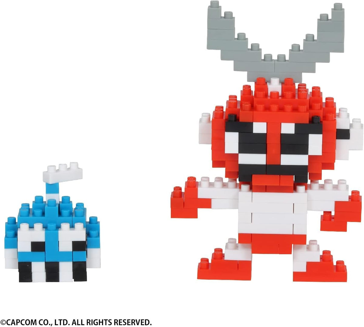 Mega Man Cut Man Nanoblock Constructible Figure – Insert Coin Toys
