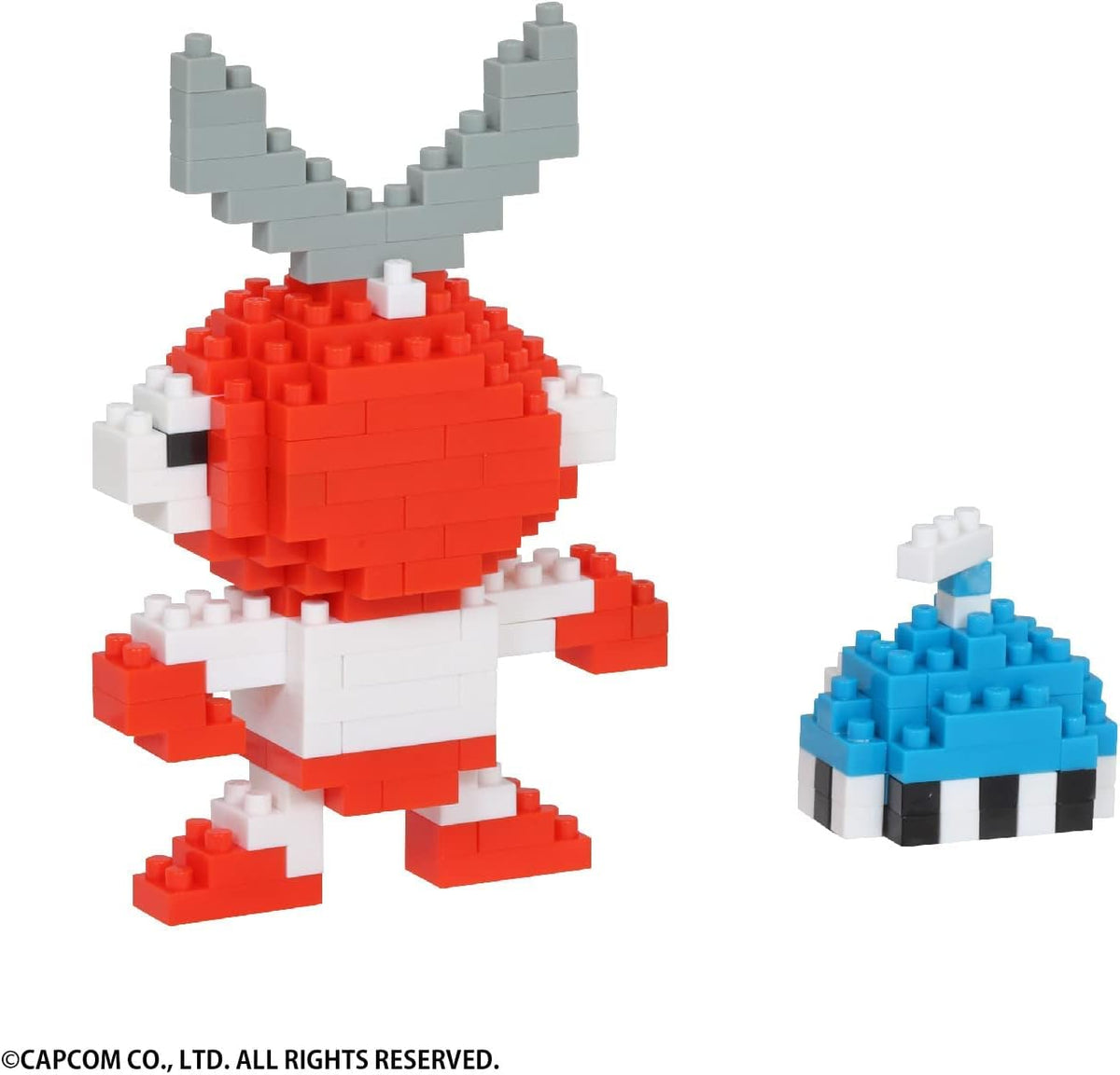 Mega Man Cut Man Nanoblock Constructible Figure – Insert Coin Toys