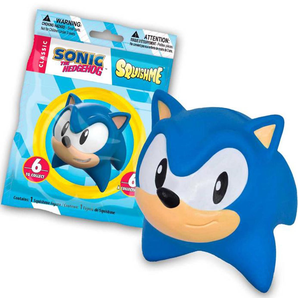 Sonic the Hedgehog SquishMe Blind Box – Insert Coin Toys