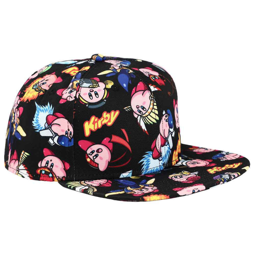 Kirby Powered Up AOP Sublimated Snapback Hat – Insert Coin Toys