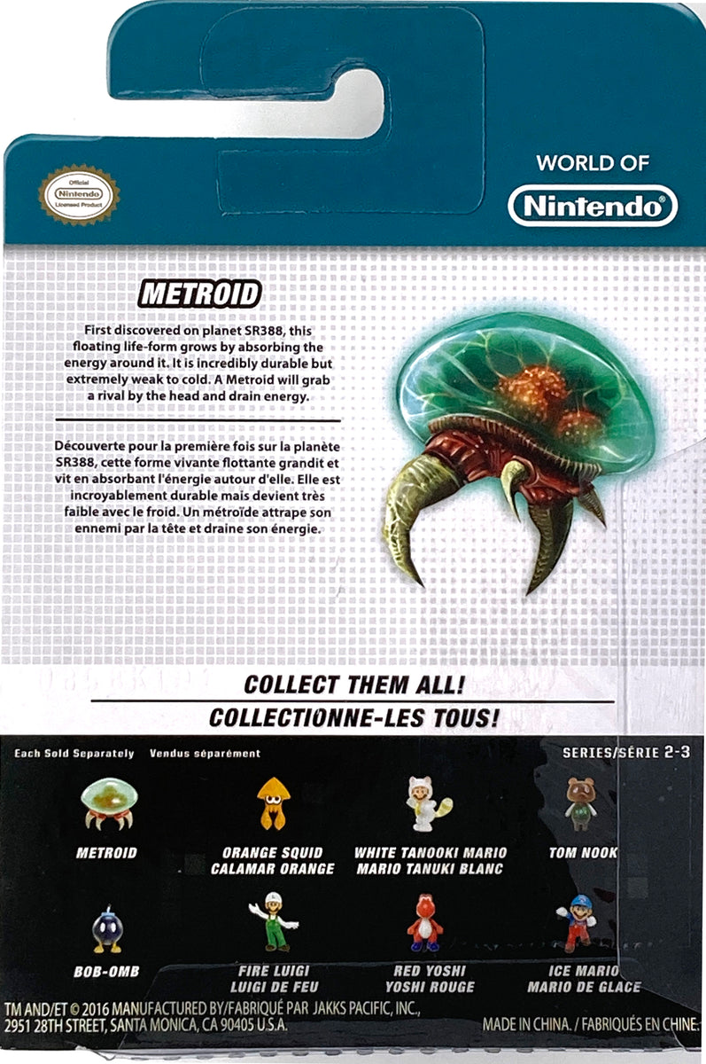 Metroid Prime 3 Corruption Metroid World of Nintendo Figure – Insert ...